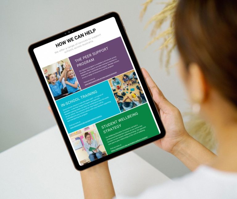 Build Student Wellbeing With Peer Support | Free Infopack